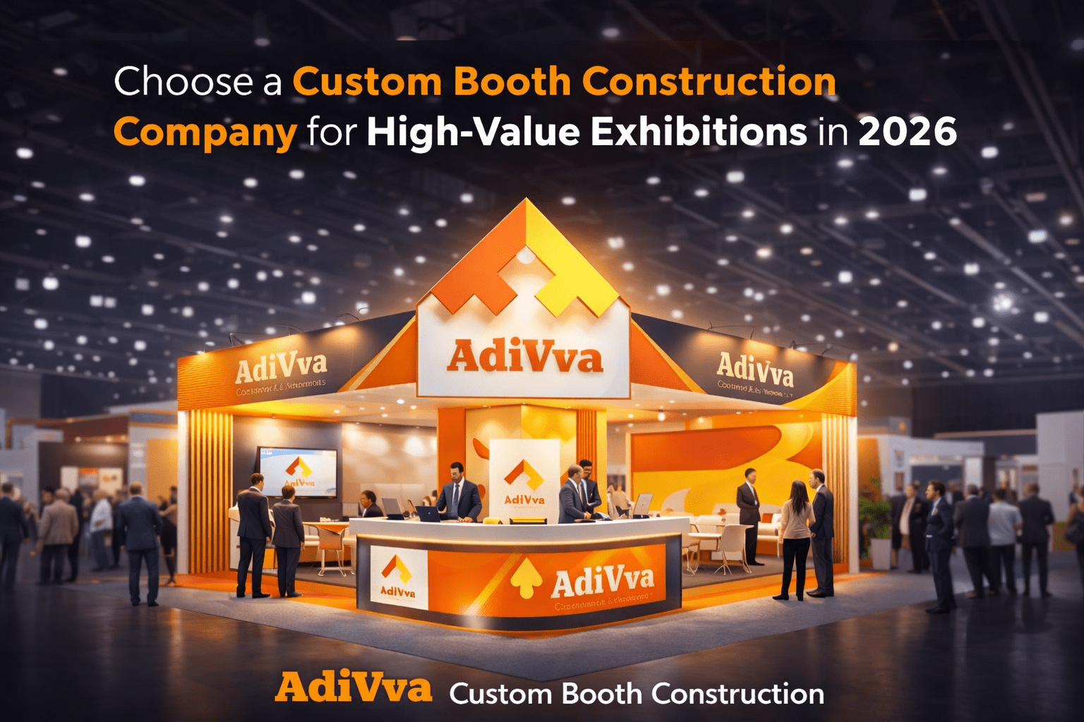 Hire Custom Booth Construction Company for High-Value Exhibitions